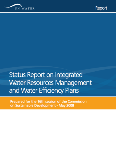 Status Report on Integrated Water Resource Management and Water ...