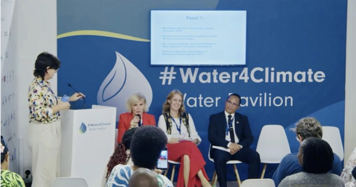 WHO: COP28 achieves milestone with integration of water, sanitation ...