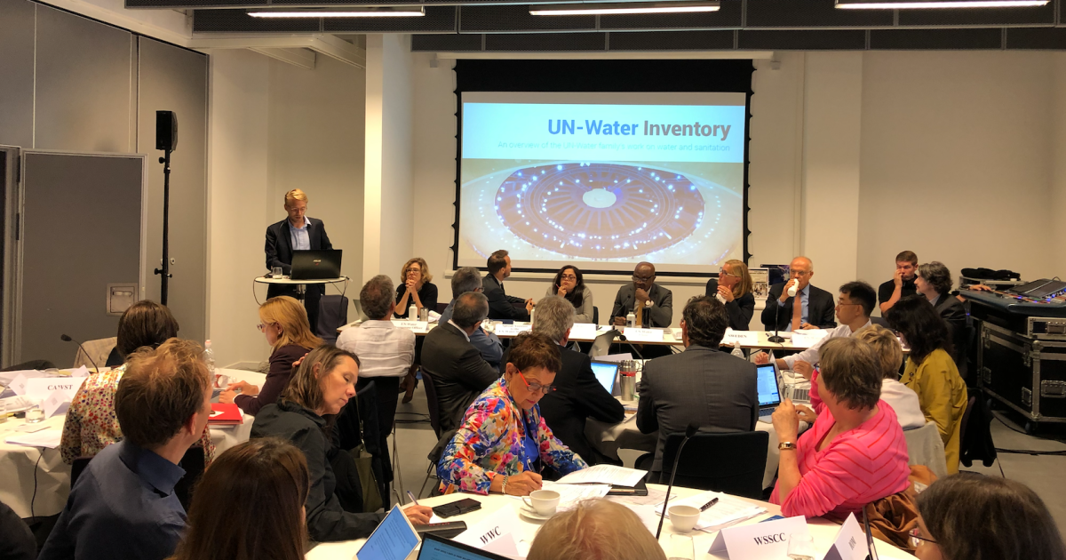 The 31th UN-Water Meeting convened in conjunction to the World Water ...